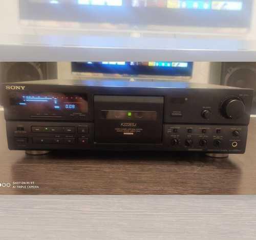 Кассетная дека sony TC-K222ESJ+ пульт ду