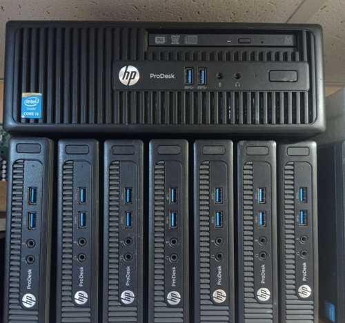 I3 2120 4130 8gb 500gb 256ssd новый sff hp dell