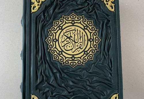 Коран на татарском (подарочная кожаная книга)