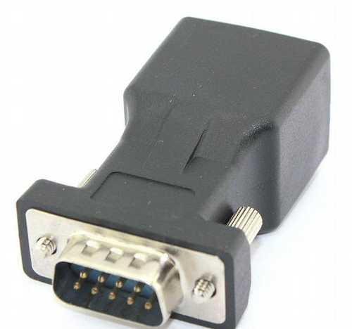 Переходник RJ45 на DB9 9 pin папа