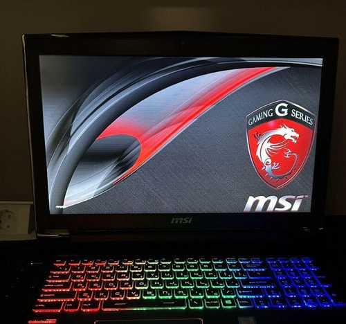 Игровой MSI I7 GTX1060 17''