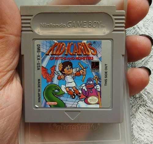 Картридж Kidicarus (Nintendo Game Boy) 90е года