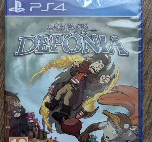 Игра Chaos on DeponiaPS4. Новая
