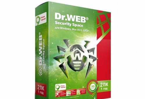 DR.Web Security Space кз 2 пк / 1 год