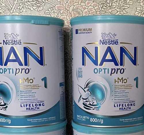 Nan Optipro 1(800г ) - 2 банки