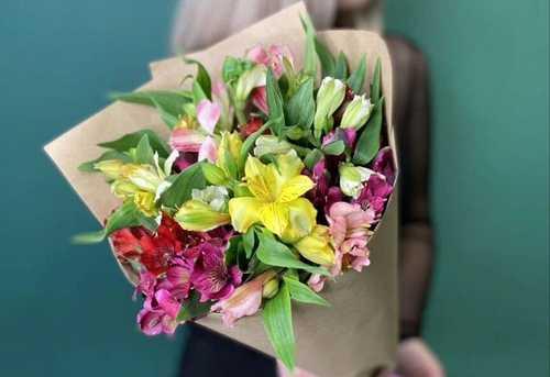 Букет цветов из 11 альстромерий