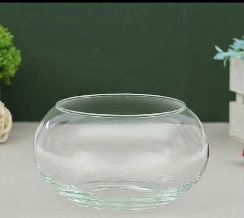 Горшок стеклянный ваза