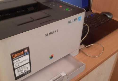 Цветной лазерный принтер с wifi samsung CLP 365W