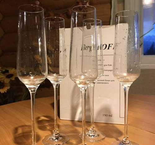 Набор бокалов для шампанского 190 мл Berghoff