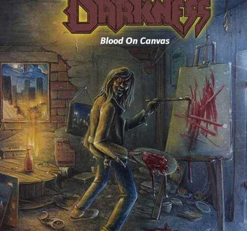 Виниловая пластинка Darkness - Blood On Canvas (Limited Clear Vinyl LP)