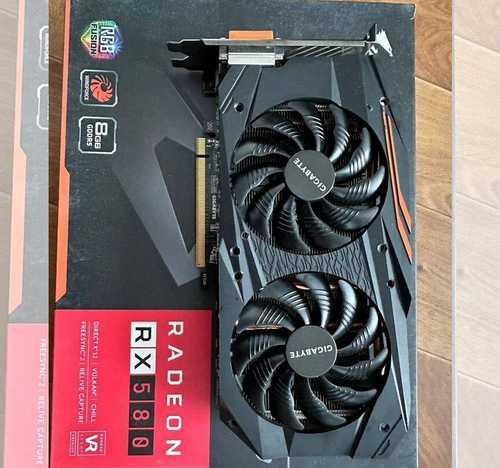 Видеокарта RX 580 8gb Aorus