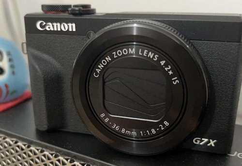 Фотоаппарат Canon g7x mark III