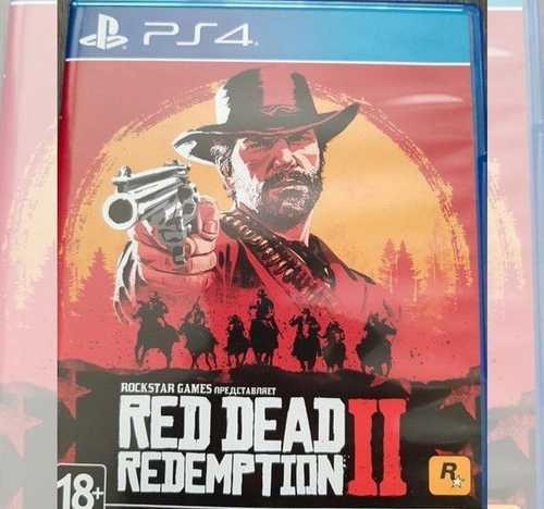 Диски на ps4 RDR2