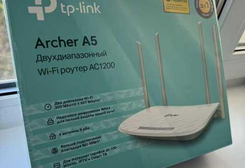 Wifi роутер tp link Archer A5, AC1200