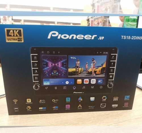 Android магнитола 4 64Gb Pioneer TS18-2D 4G sim