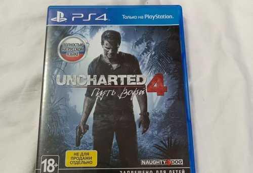 Игра Uncharted 4 для PS4