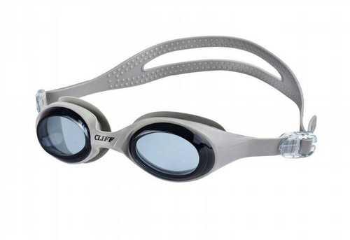 Очки для плавания взрослые cliff G2900, серые