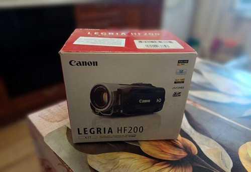 Canon legria hf 200