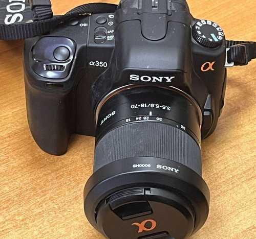 Зеркальный фотоаппарат Sony Alpha dslr-A350