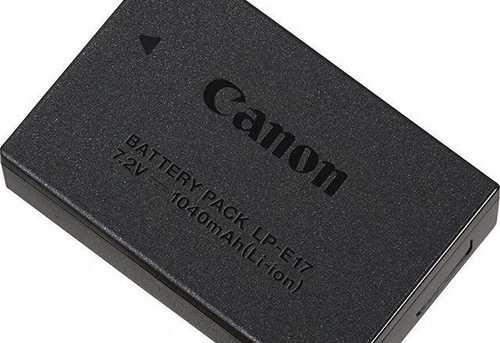 Новый оригинальный аккумулятор Canon LP-E17