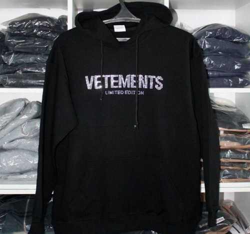 Vetements худи со стразами (Арт.31272)