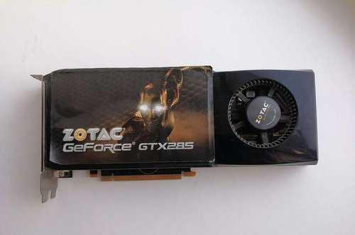 Видеокарта Zotac GeForce GTX 285
