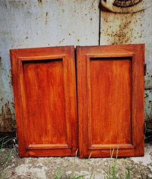 Дверцы деревянные