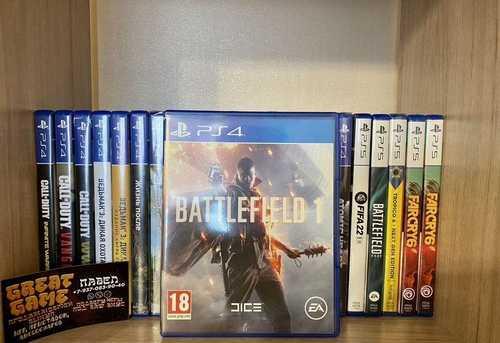 Игры PS4: Battlefield 1