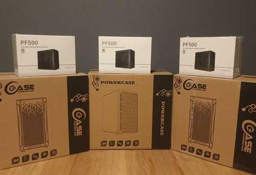 Корпус Powercase Mistral micro + Deepcool PF500