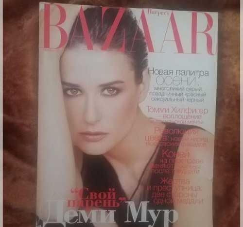 Harper's bazaar ноябрь 1997 с Деми Мур