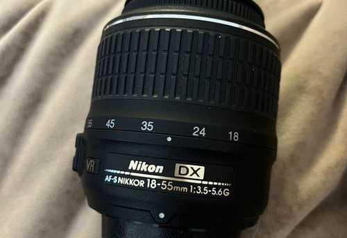 Обьектив Nikon DX 18-55 mm