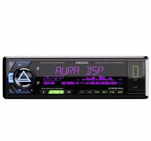 Автомагнитола aura indigo-876DSP mkii