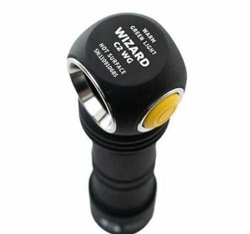 Фонарь Armytek Wizard C2 WG Magnet USB, теплый + зелёный56245