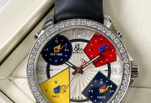 Часы jacob & CO five time zone five time zone