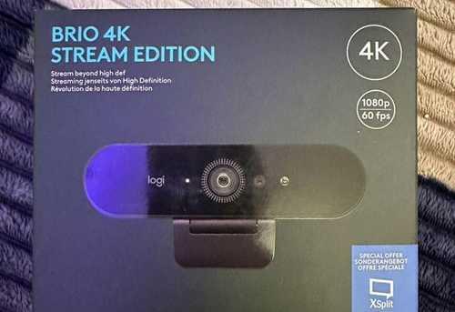 Веб-камера Logitech brio 4K Stream Edition