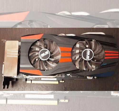 Видеокарта asus GeForce GTX 760 GTX760-DC2OC-2GD5