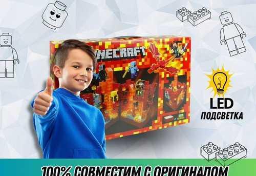 Конструктор lego minecraft Крепость дракона