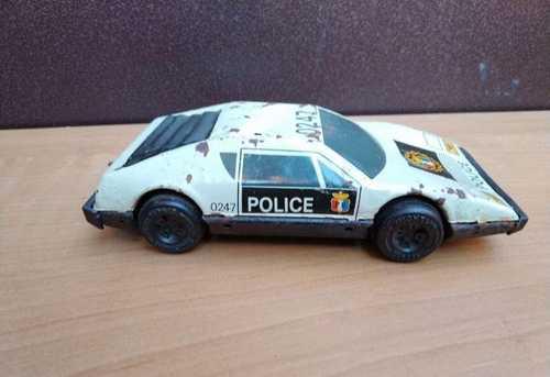 Машинка "police - 0247" игрушка СССР