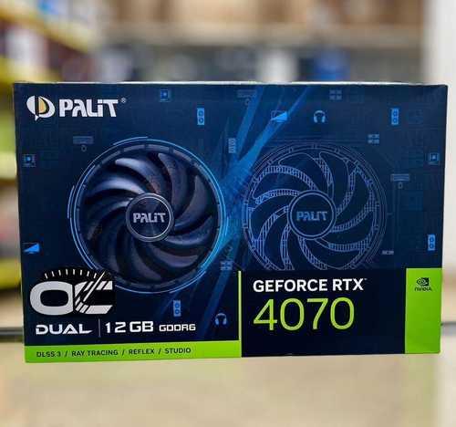 Видеокарта Palit RTX 4070 12 gb