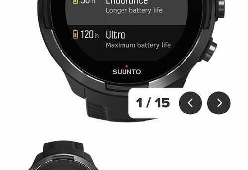 Мужские наручные часы Suunto 9 Baro Black