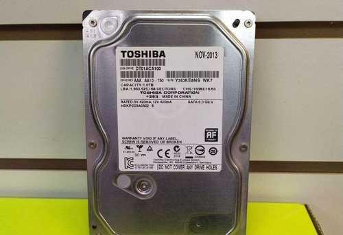 1Тб Жесткий диск 3.5" Toshiba DT01, SATA III, 720