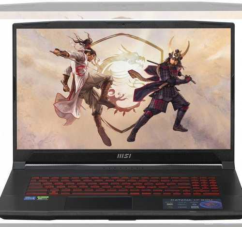 17.3" Ноутбук MSI Katana 17 B12UCR-820XRU черный