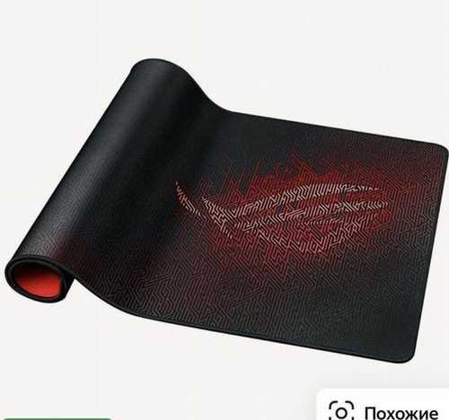 Большой игровой коврик для мыши asus ROG Sheath