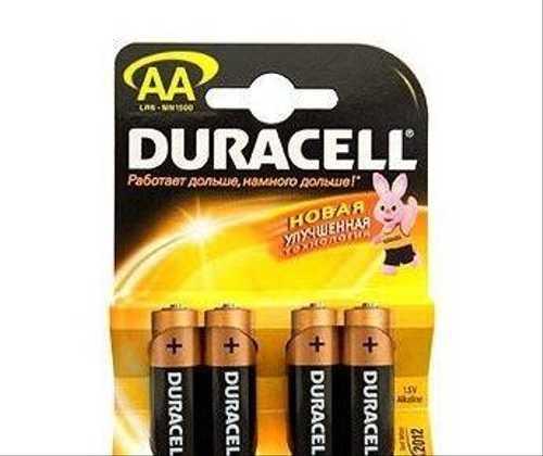 Батарейки Duracell LR6-4BL Basic AA 4шт #53331