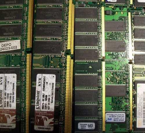 Оперативная память sdram, DDR1, DDR2