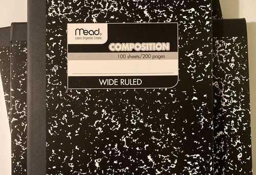 Mead Composition Book, College Ruled, 100 Sheets