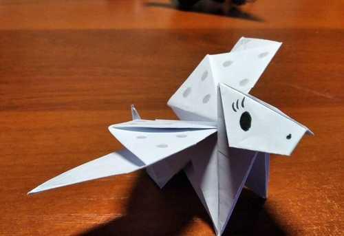 Символ года оригами дракон