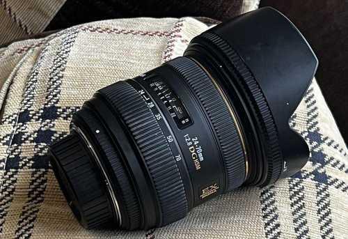 Sigma 24-70mm 2.8 Nikon