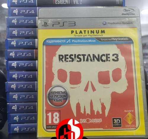 Resistance 3 PS3 бу диск