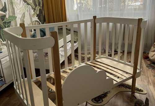 Детская кровать - трансформер Happy Baby Mommy